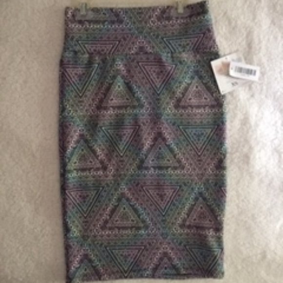 LuLaRoe | Skirts | Lularoe Xs Aztec Design Skirt | Poshmark